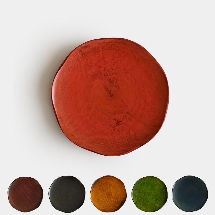 [PLATE (PLATTER)] RIN (L) | YAMANAKA LACQUERWARE | YUIYU ｜Made in Japan products BECOS