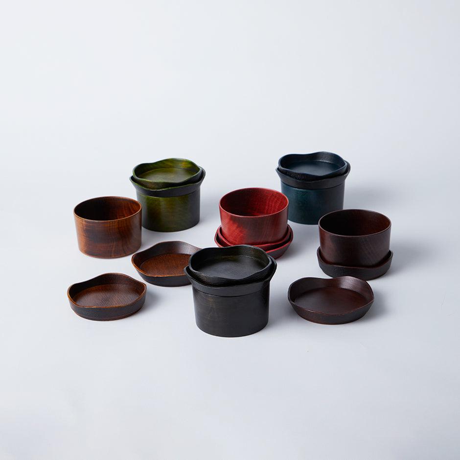 [DISH SET] YAE SET OF 3 | YAMANAKA LACQUERWARE | YUIYU ｜Made in Japan products BECOS