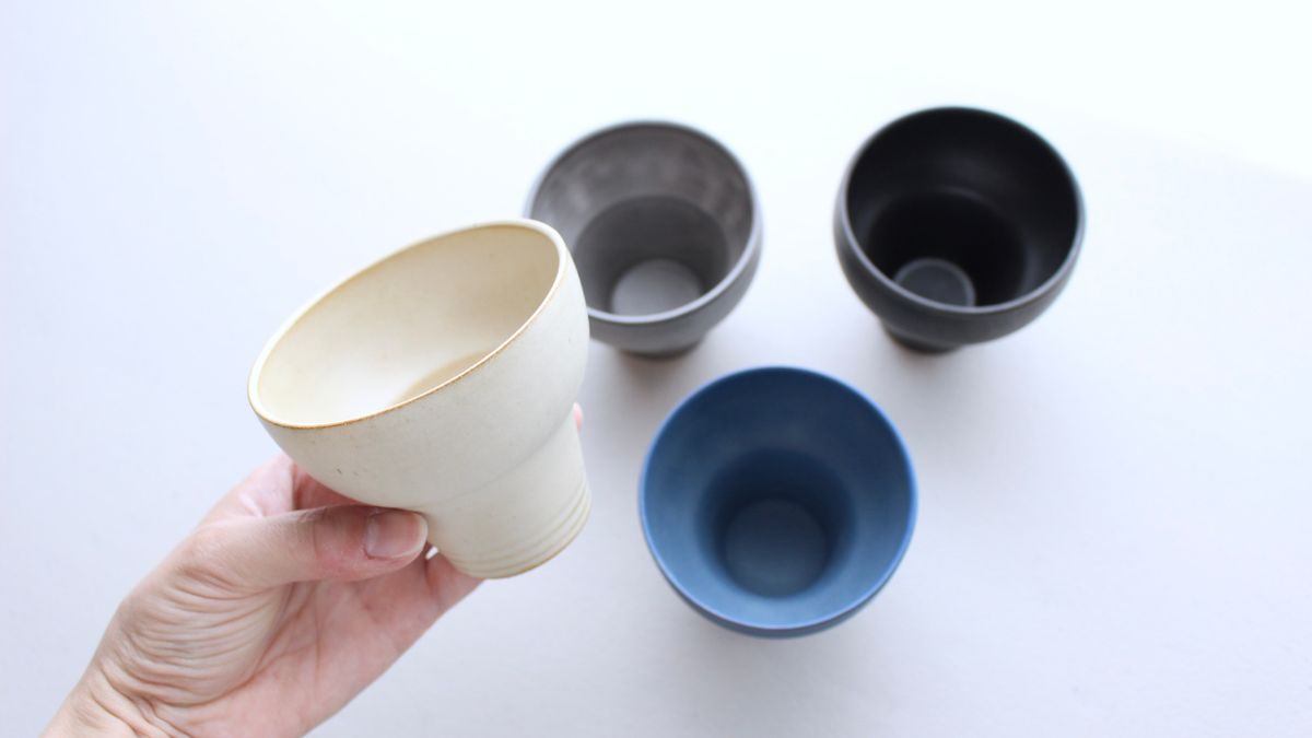 Stackable Modern Kyo-yaki and Kiyomizu-yaki Cup Set ｜Made in Japan ...