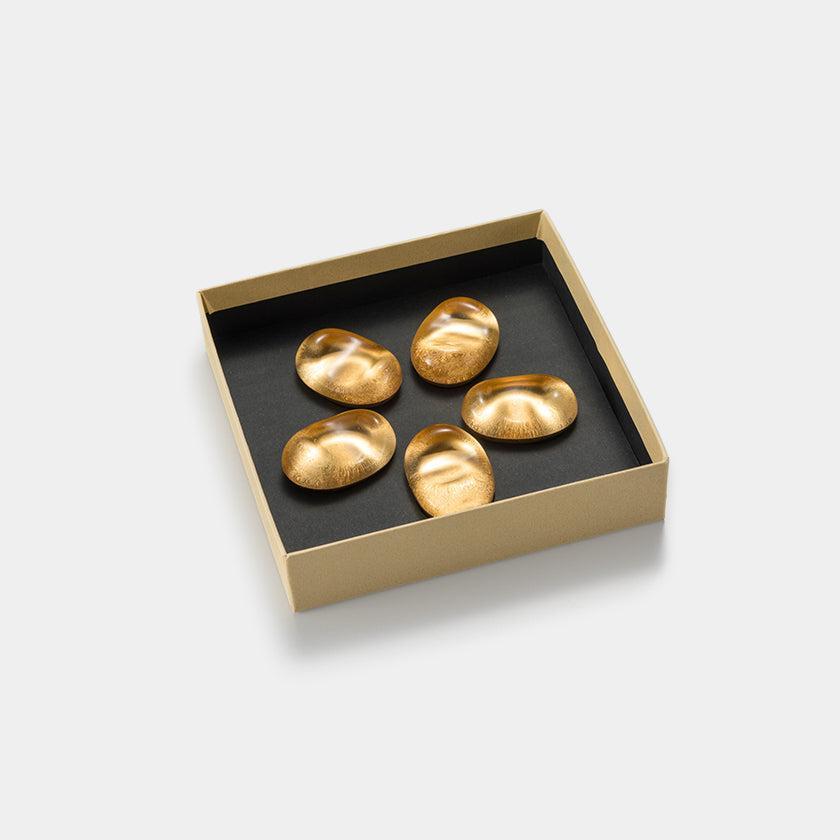 [CHOPSTICK REST (HOLDER)] DROP (GOLD LEAF) | KANAZAWA GOLD LEAF ...