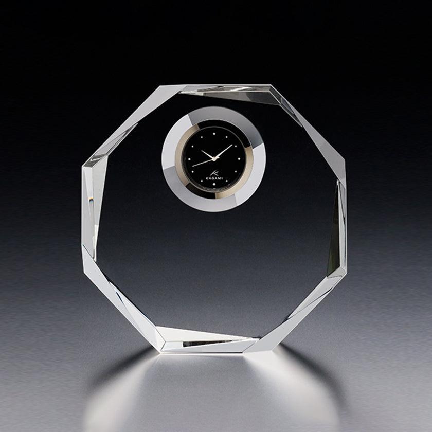 [CLOCK] CLOCK Q727 | OPTICAL GLASS | KAGAMI CRYSTAL ｜Made in Japan ...