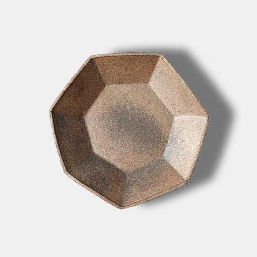 [BOWL] STONEWARE 7CORNERS BOWL | SETO WARE | SEKKI SHINGO TAKEUCHI ...
