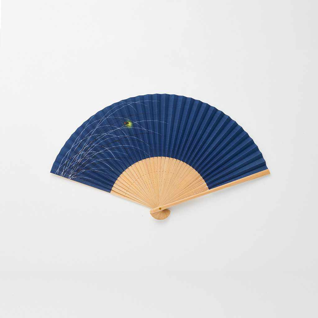 [HAND FAN] MEN'S PAPER FAN YOIHOTARU | KYOTO FOLDING FANS | OHNISHI TS ...