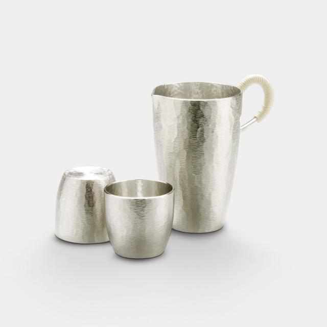 [SAKE BOTTLE] SAKE SET SET HASE | OSAKA NANIWA PEWTER WARE ｜Made in ...