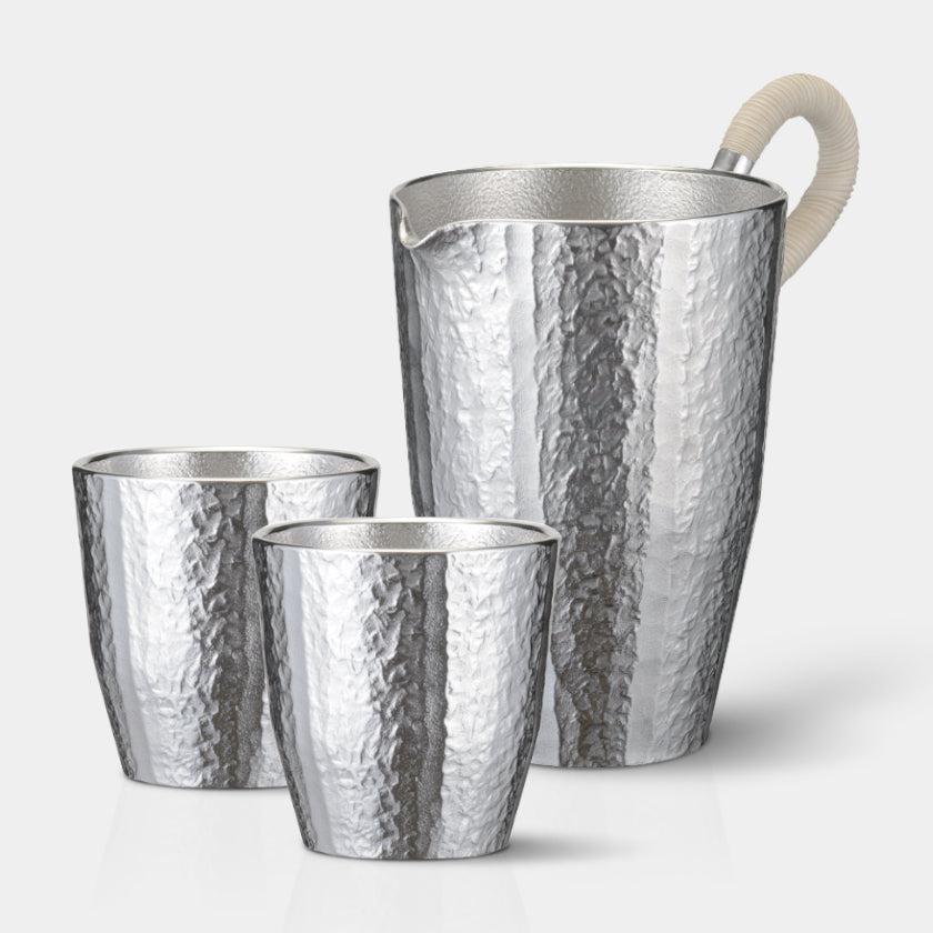 [SAKE BOTTLE] SAKE SET TWINKLE | OSAKA NANIWA PEWTER WARE ｜Made in ...