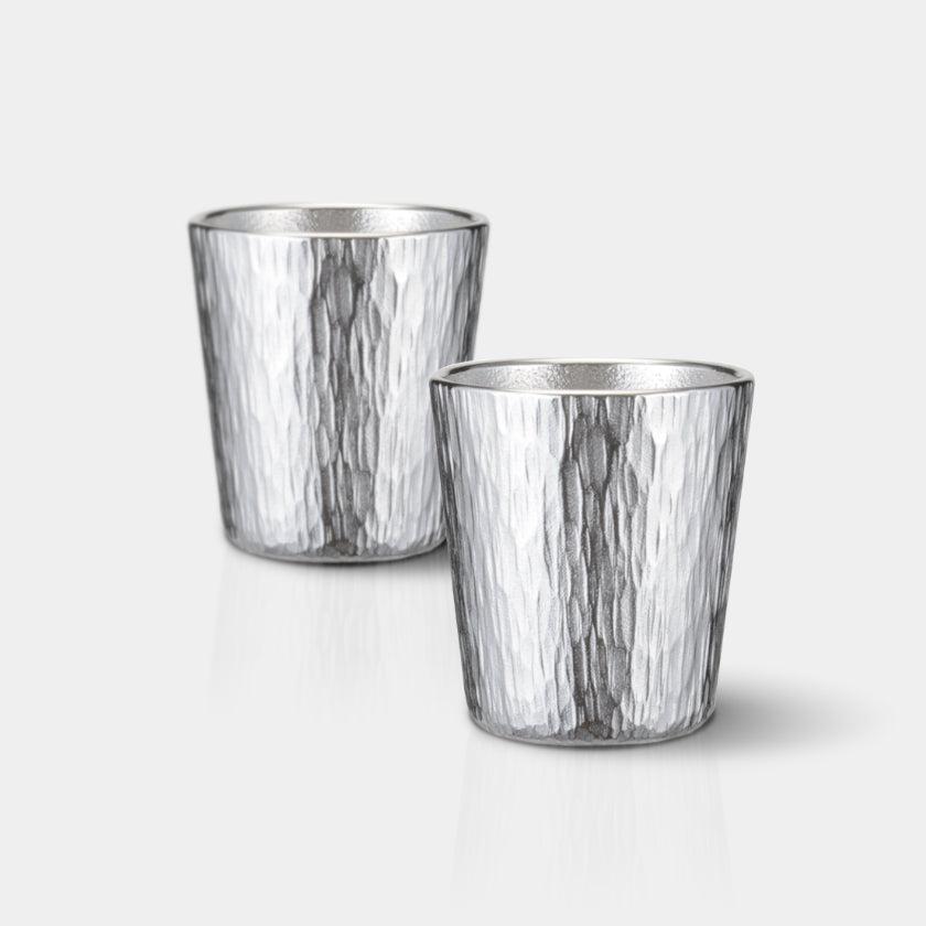 [SAKE CUP] CHIHAYA PAIR | OSAKA NANIWA PEWTER WARE ｜Made in Japan ...
