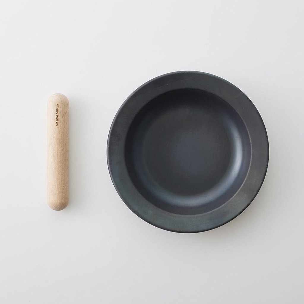 [IRON FRYING PAN] JIU M HANDLE SET (BEECH) | METAL PROCESSING| JIU10 ...