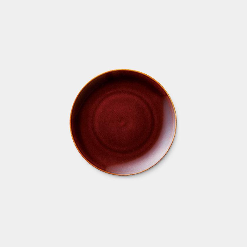 [SMALL DISH (PLATE)] 10 CM SMALL DISH (BROWN) | MINO WARES | MARUMO TA ...