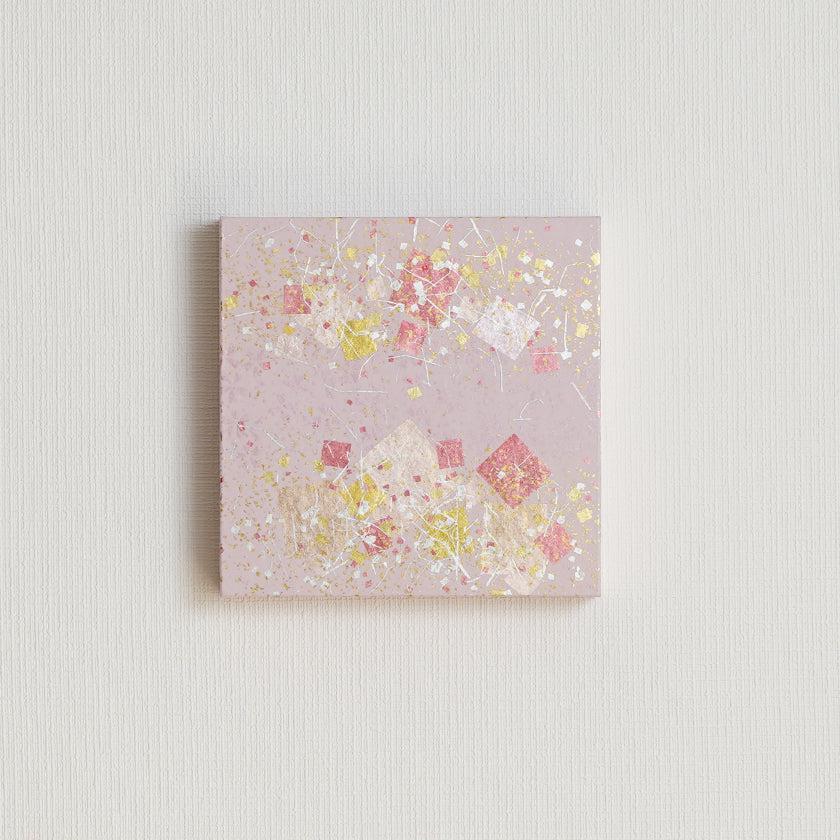 [ARTPANEL] SPRING HARU-KOMON (CHERRY BLOSSOM) S | GOLD AND SILVER DECO ...