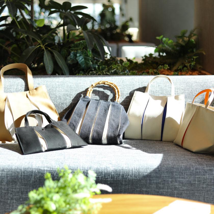 [TOTE BAG] OUGI CANVAS MH | FABRIC ART | KOSHO ｜Made in Japan products ...