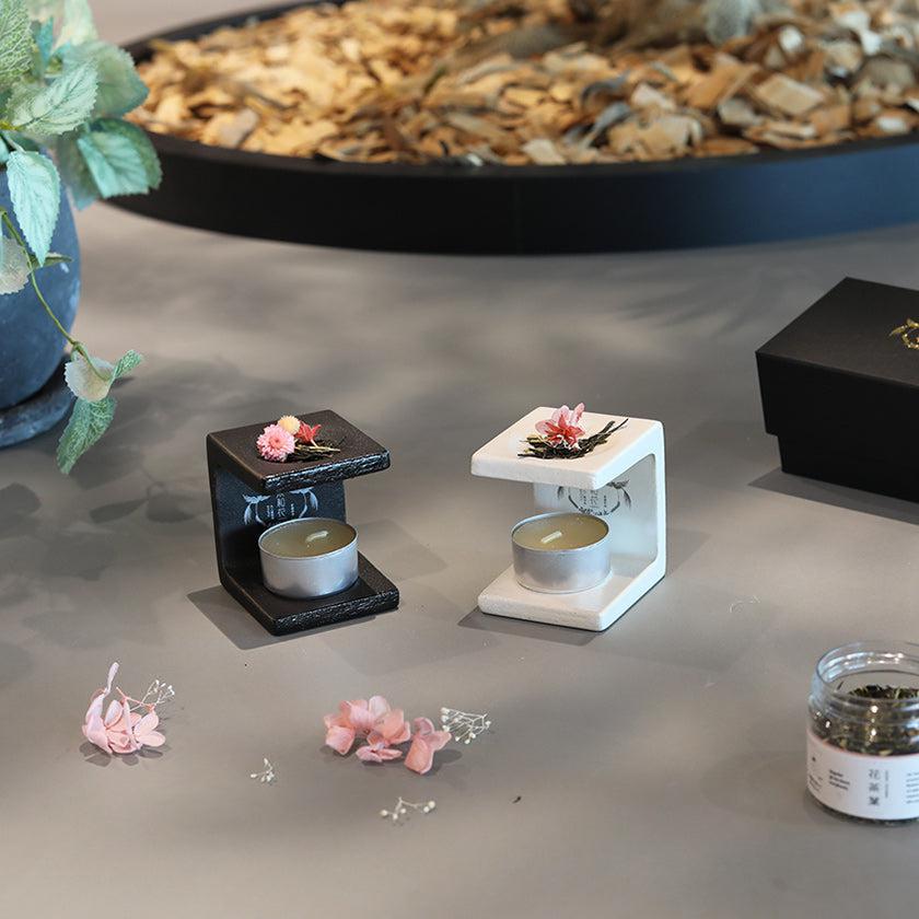 [INCENSE BURNER] SQUARE | UJI TEA AND FLORAL DESIGN| CHAWAKA KYOTO UJI ...